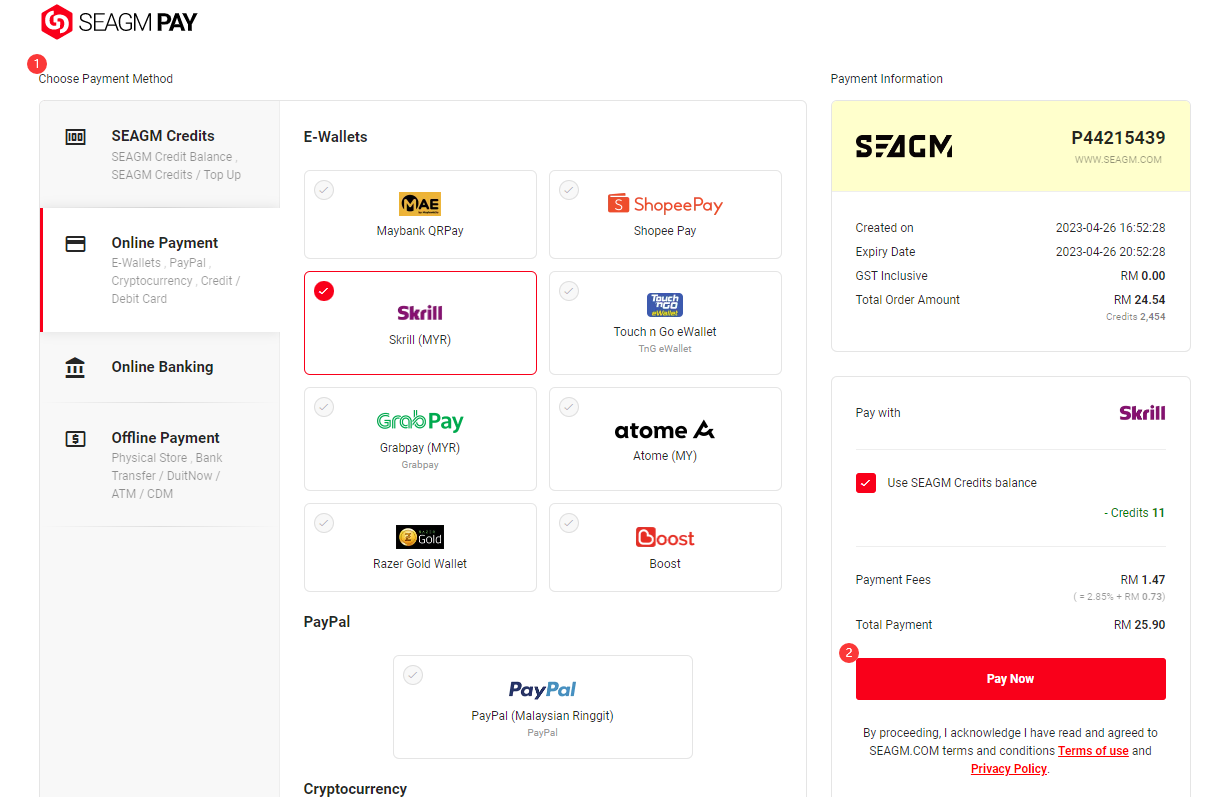 如何在SEAGM下订单？ – SEAGM 简体中文文章帮助